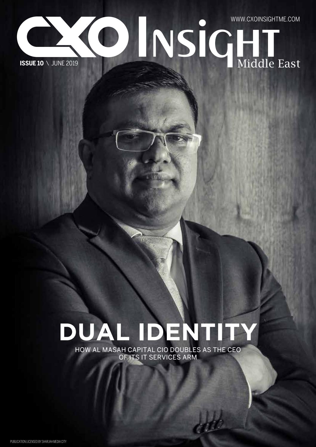 CXO Insight ME - Issue 10 - June 2019 by cxoinsightme - Issuu