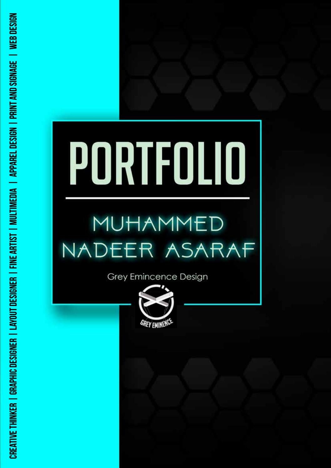 Nadeer Asaraf Portfolio by nadeerasaraf - Issuu