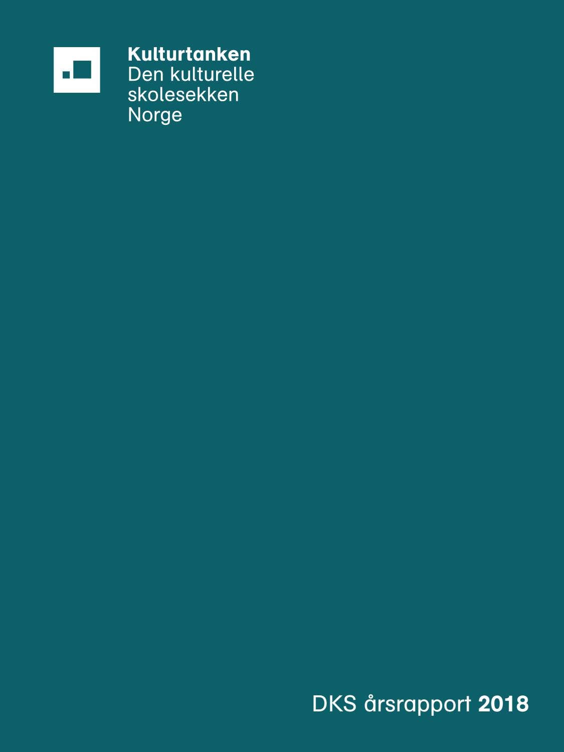 DKS årsrapport 2018 by kulturtankenDKS - Issuu