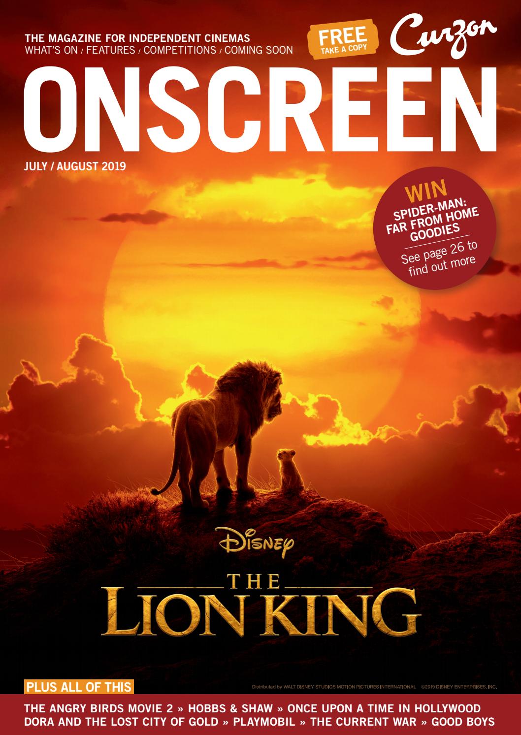 ONSCREEN Magazine July/August 2019 by ONSCREEN Magazine - Issuu