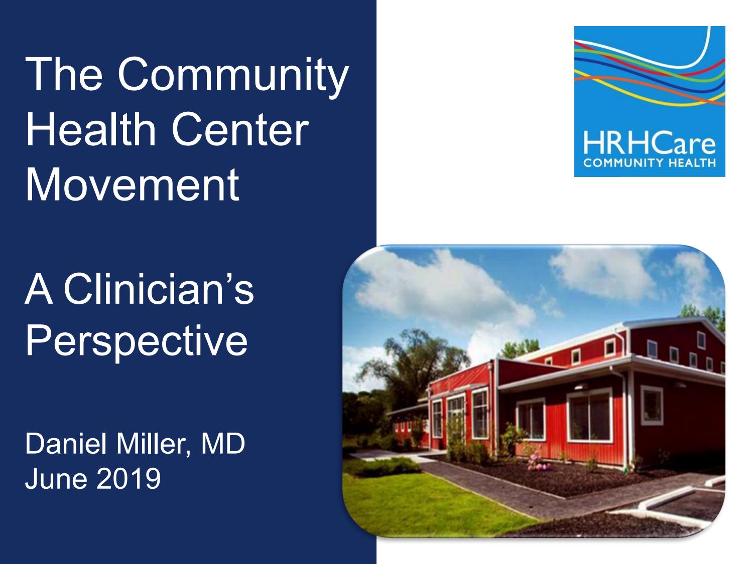 Building a National Agenda for CHC Leadership on Primary Care by ...