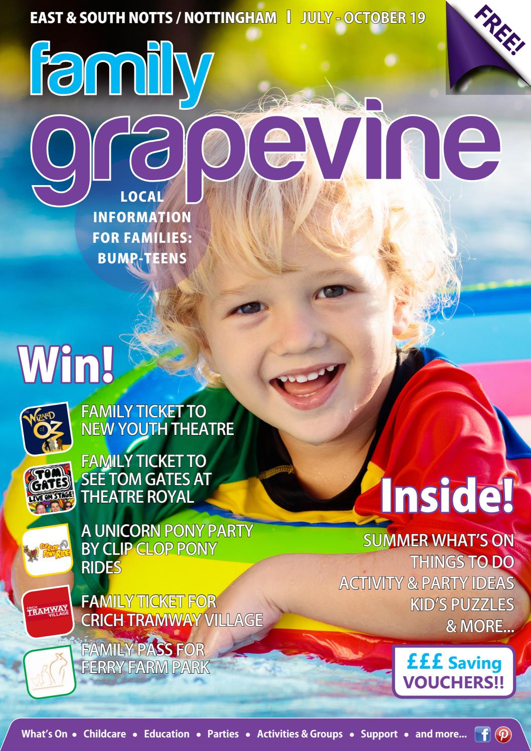 East & South Notts/Nottingham Family Grapevine Summer 19 by Family ...