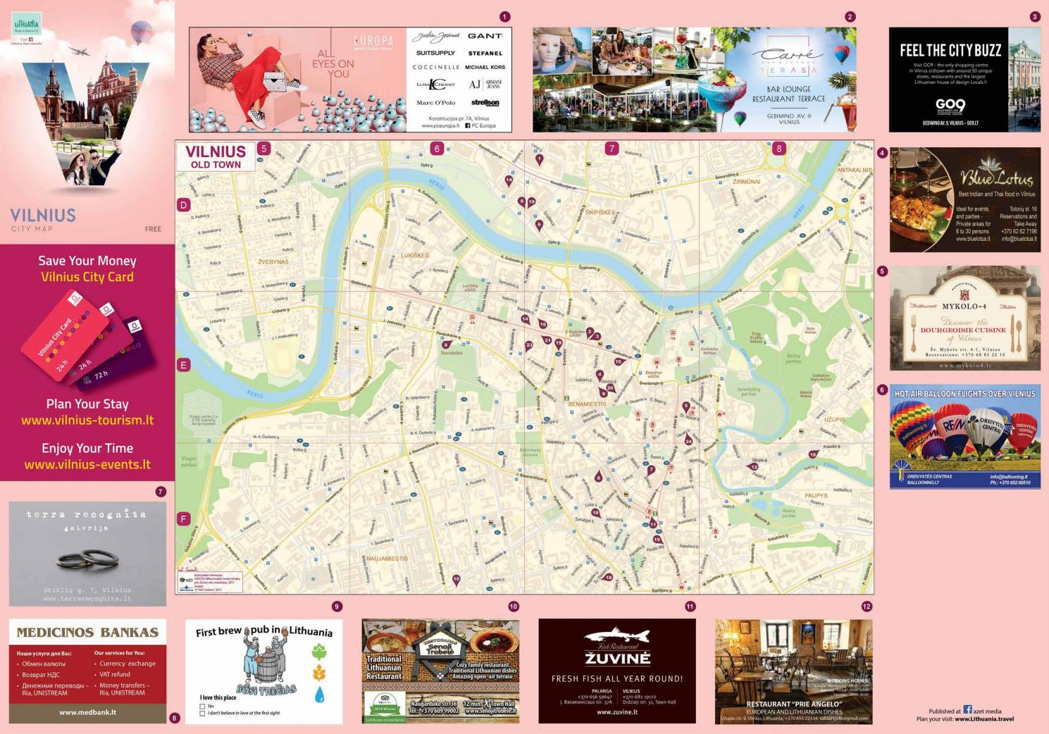 Vilnius City map 2017 by Rytis Pajaujis - Issuu