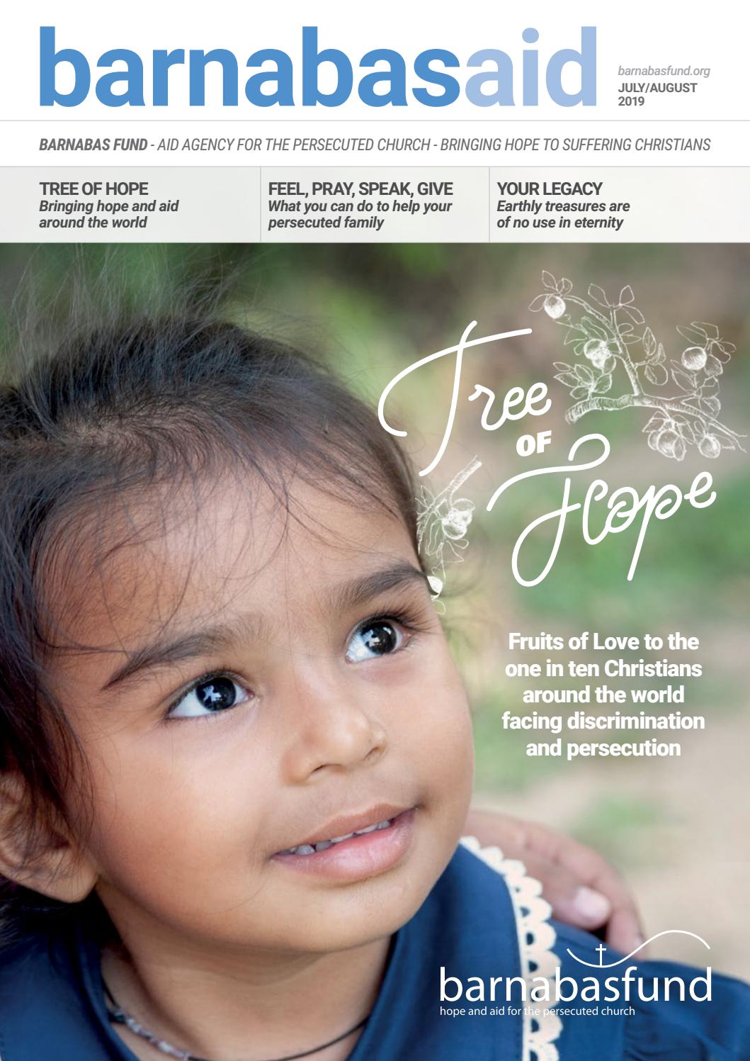 Barnabas aid July August 2019 by Barnabas Fund - Issuu