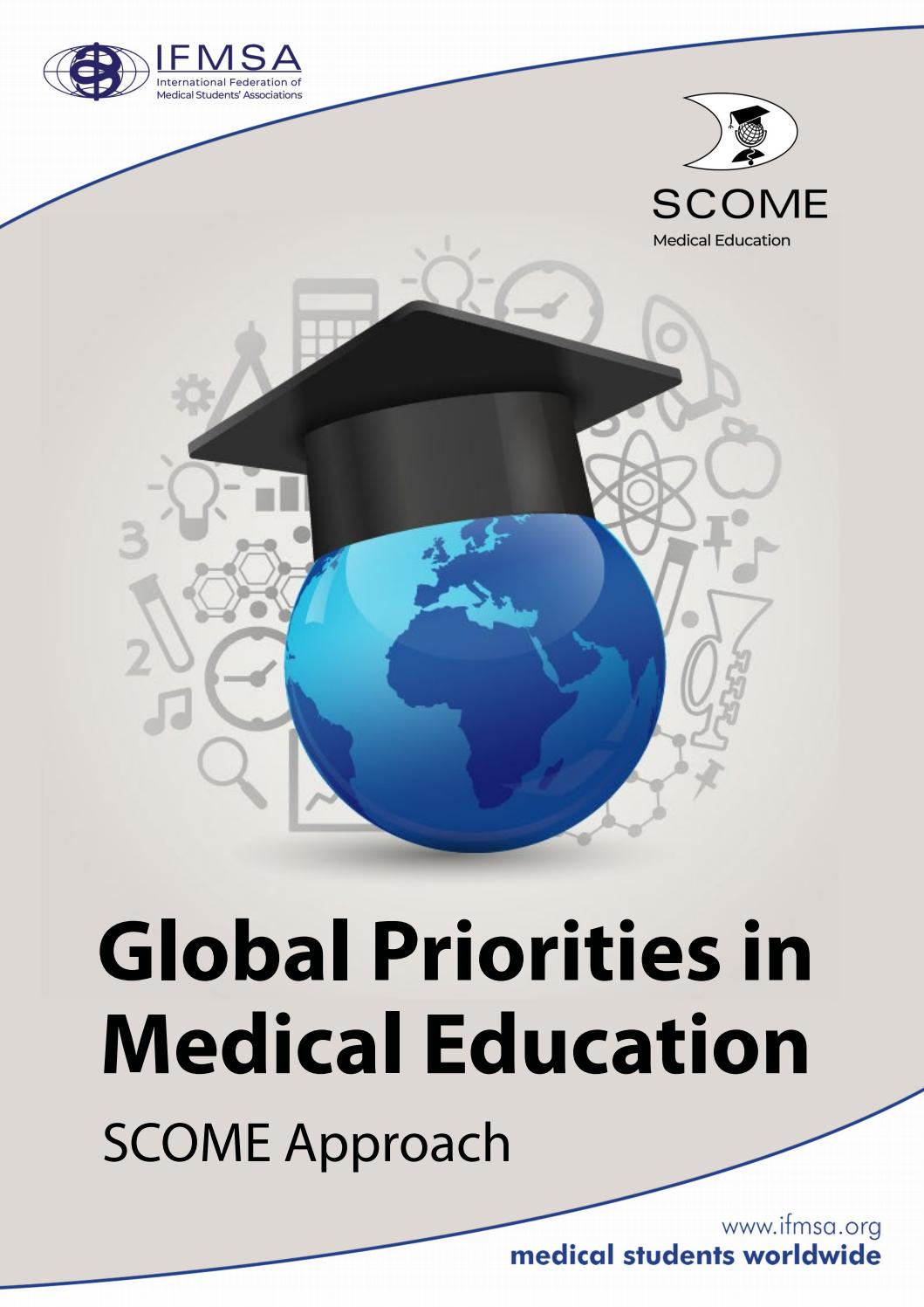SCOME Approach to Global Priorities 2018-19 by International Federation ...