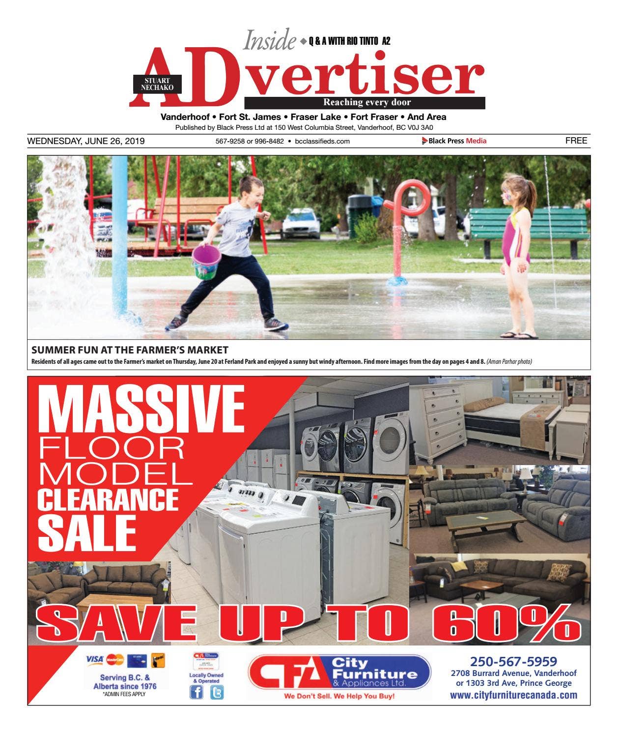 Stuart Nechako Advertiser, June 26, 2019 by Black Press Media Group - Issuu