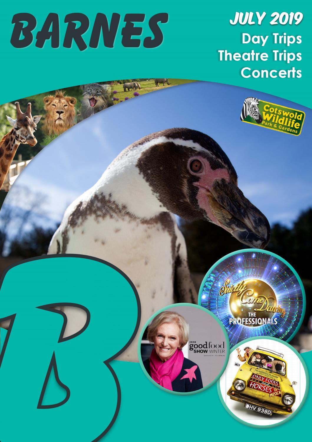 Barnes Coaches - July Day Trip Brochure 2019 by Barnes Coaches - Issuu