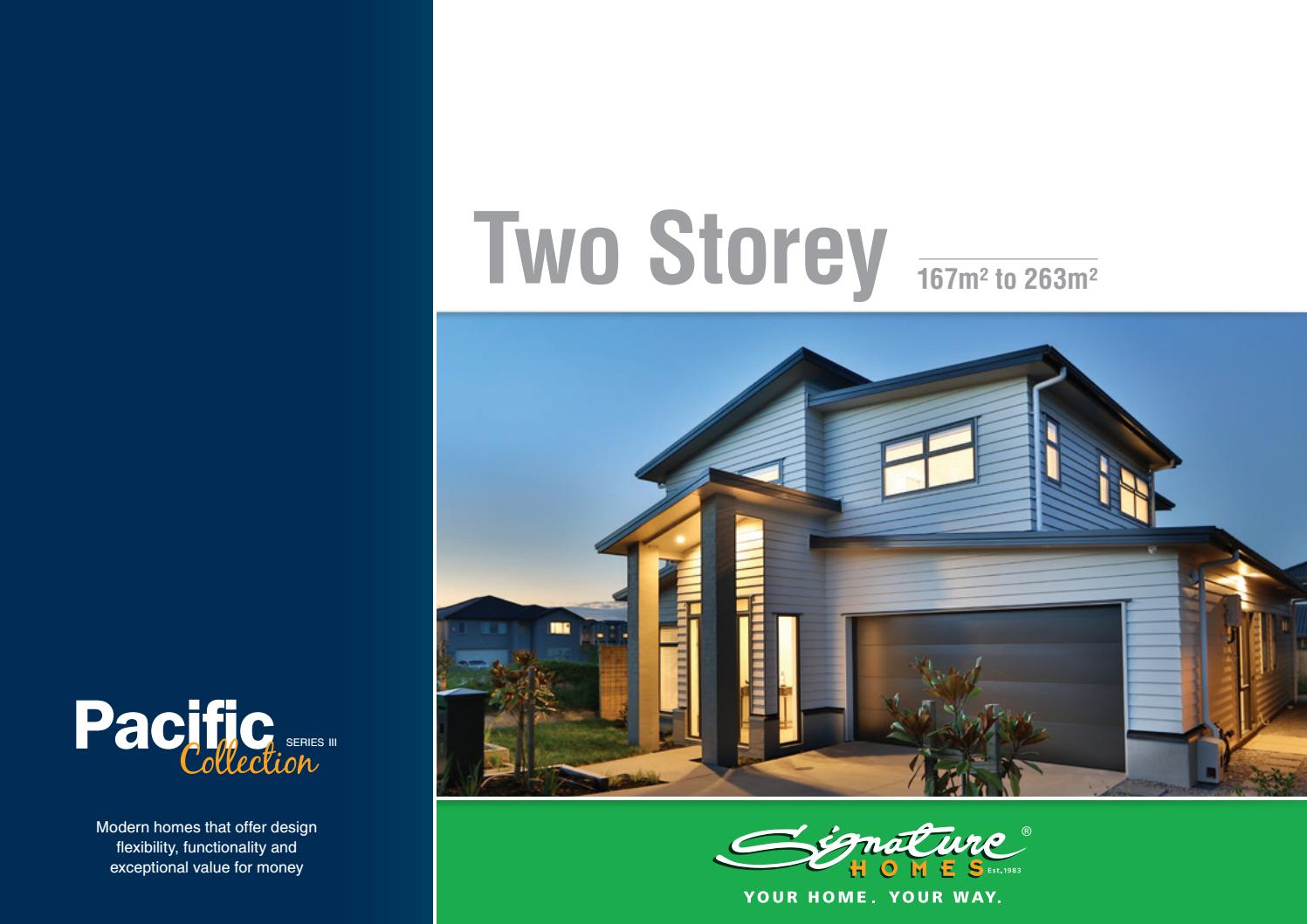 Pacific Collection - Issue III - Two Storey by Signature Homes Ltd - Issuu