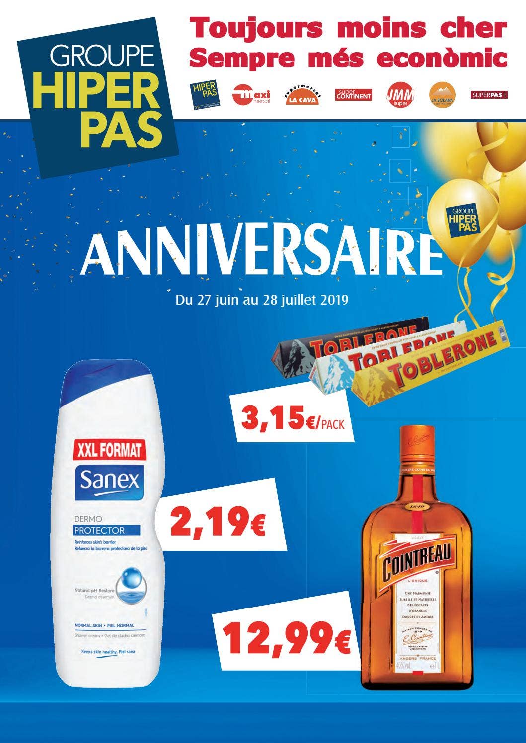 Anniversaire Groupe Hiper Pas by Grup Merca Center - Issuu
