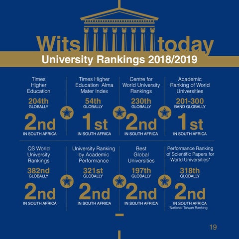 The Wits Book 2019 by Wits Alumni Relations - Issuu