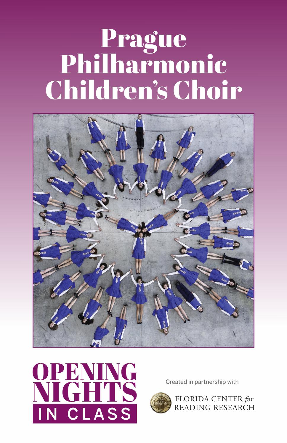 Prague Philharmonic Children’s Choir - Program by Opening Nights - Issuu