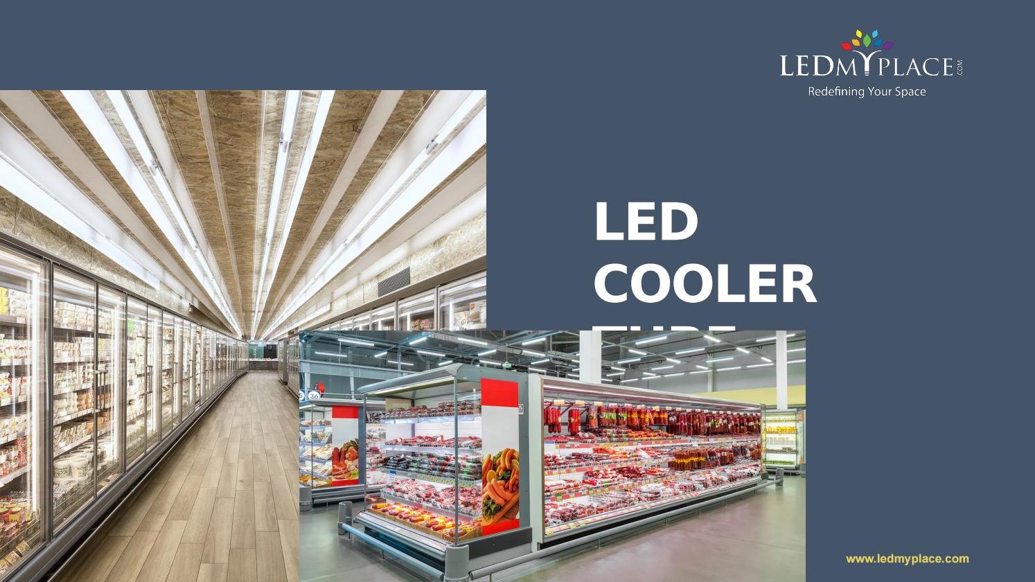 LED Freezer/Cooler Lights - Refrigerator Display Lights by LEDMyplace ...