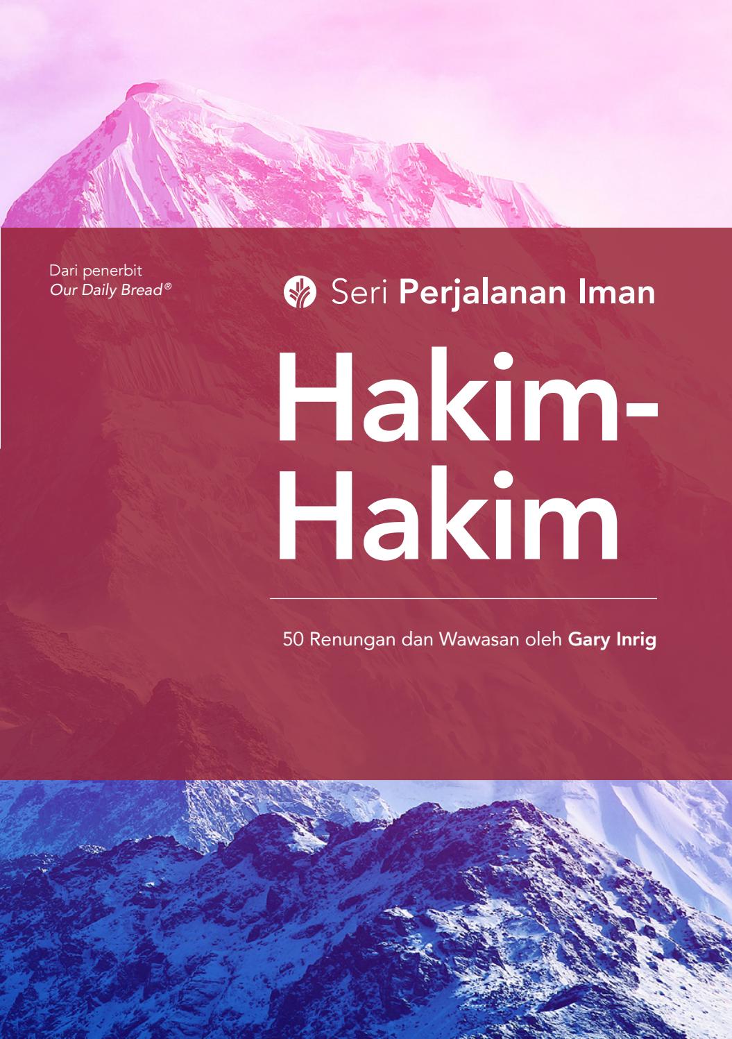 Sample Seri Perjalanan Iman - Hakim-Hakim by Our Daily Bread Ministries ...