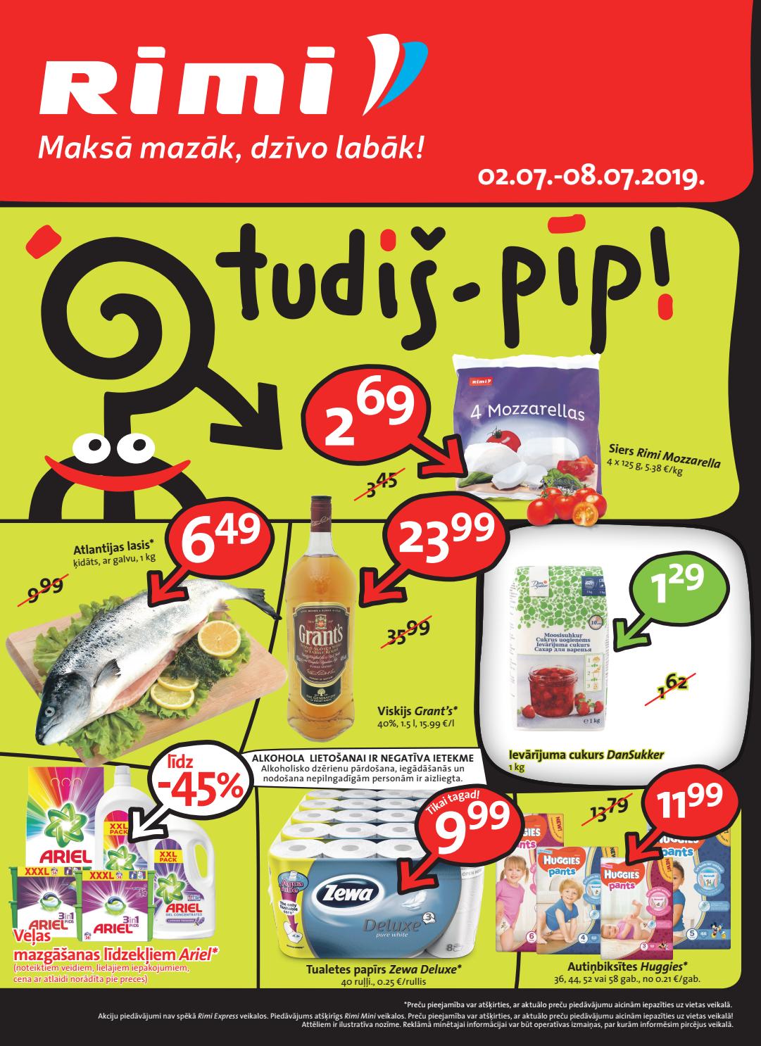 Rimi Super piedāvājumi 03.07. -08.07.2019. by Rimi - Issuu