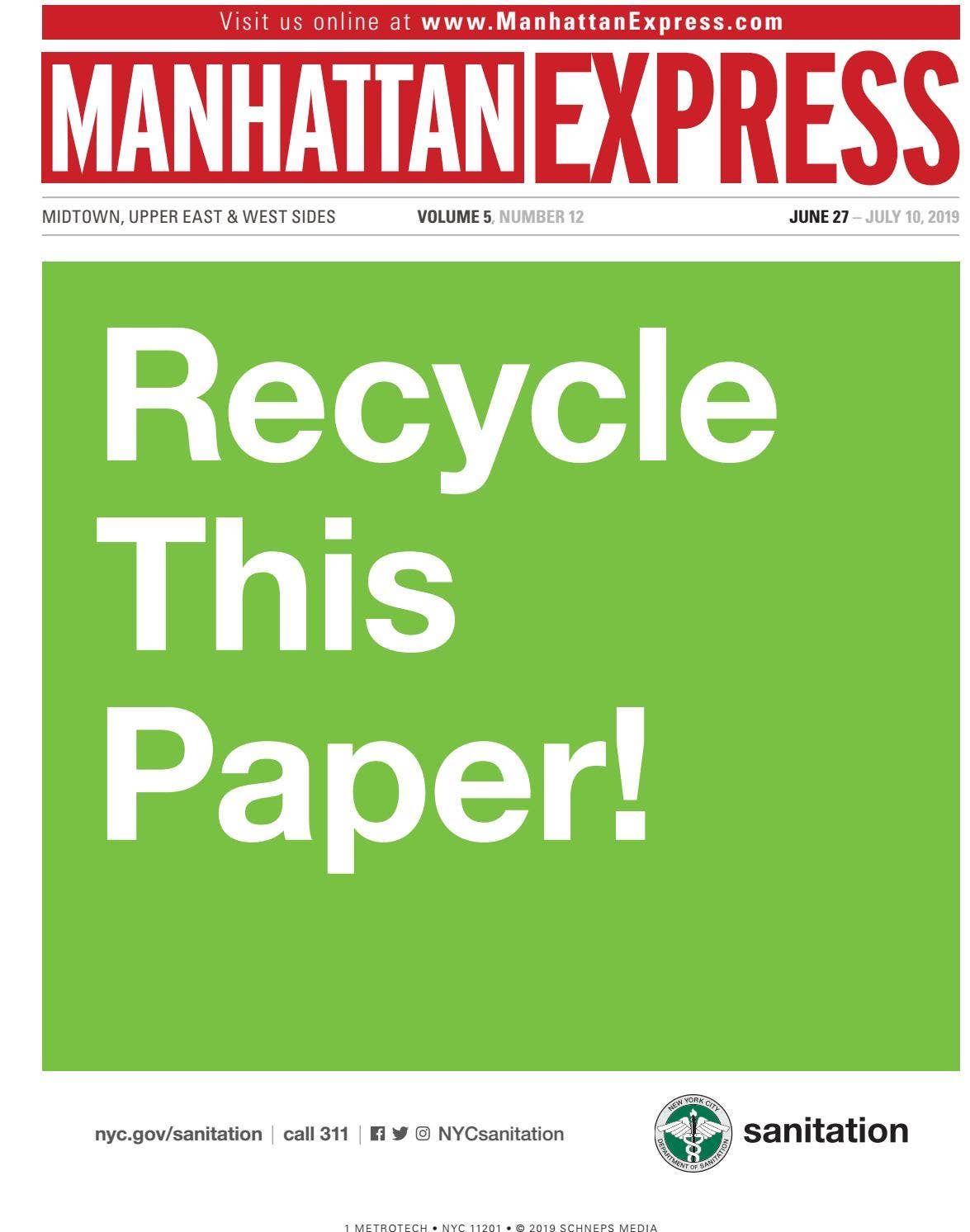 Manhattan Express - June 27, 2019 by Schneps Media - Issuu