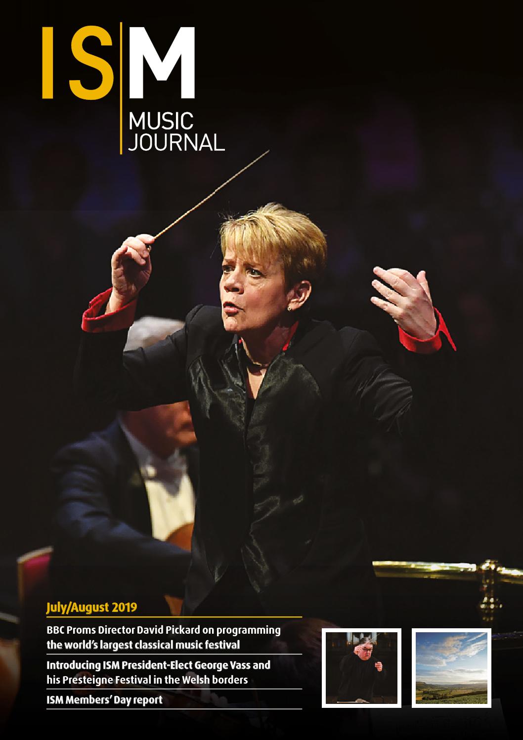 Music Journal July August 2019 by ISM Musicians - Issuu