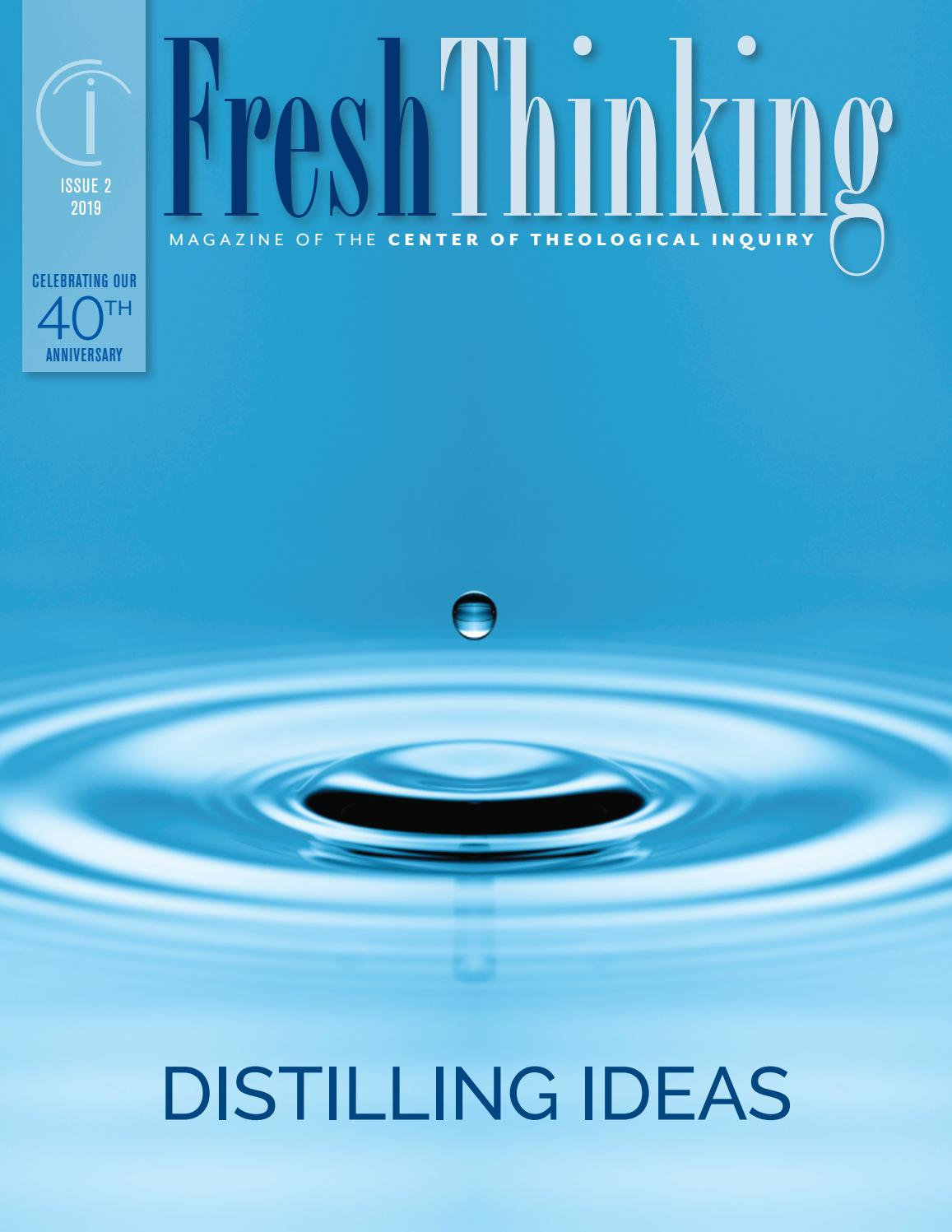 Fresh Thinking Magazine: Issue 2 (2019) by ctinquiry - Issuu