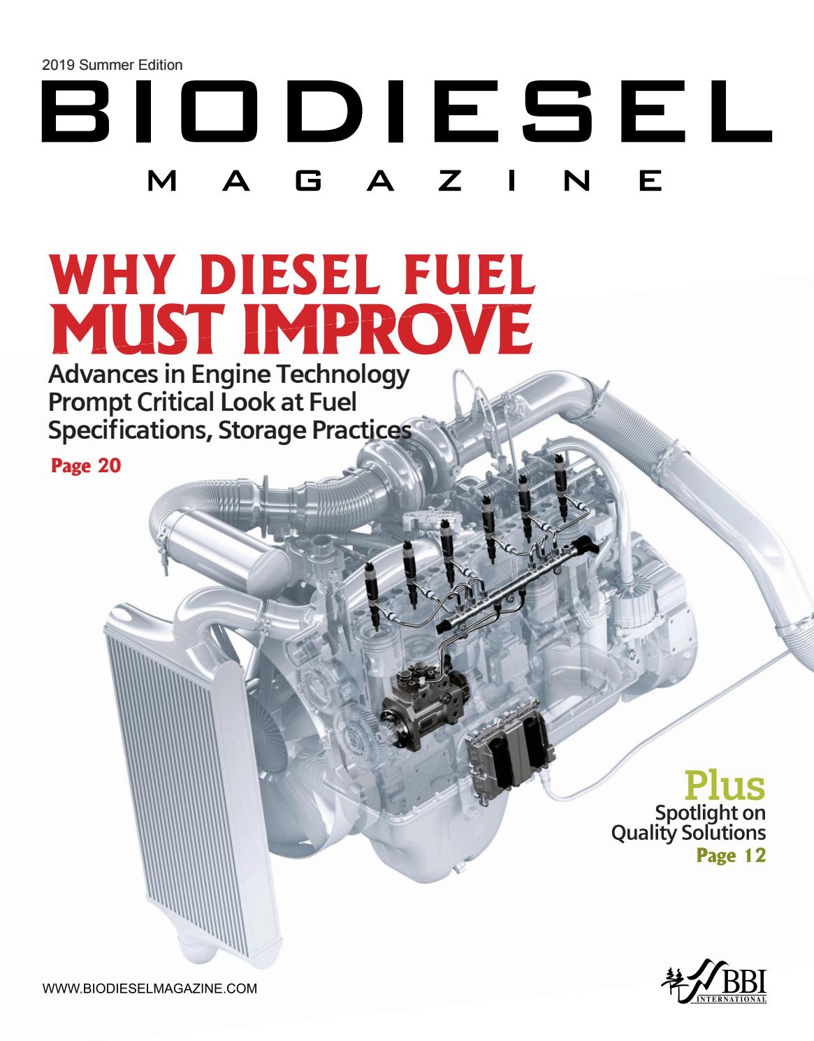 2019 Summer Biodiesel Magazine by BBI International - Issuu