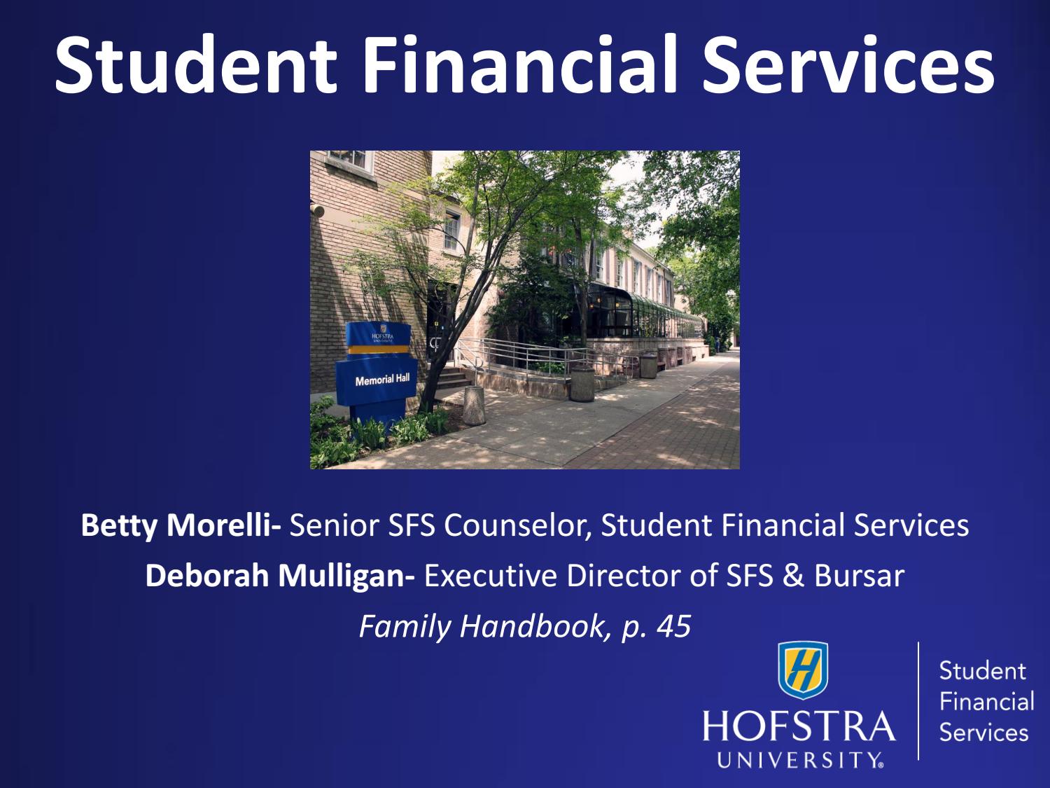 Student Financial Services by Hofstra University - Issuu