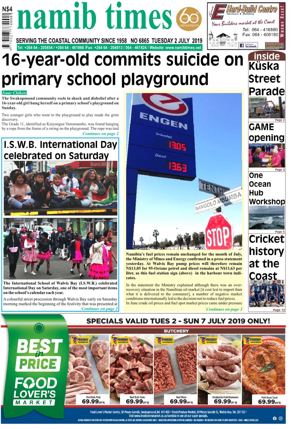 02 July namib times e-edition by Namib Times Virtual - Issuu