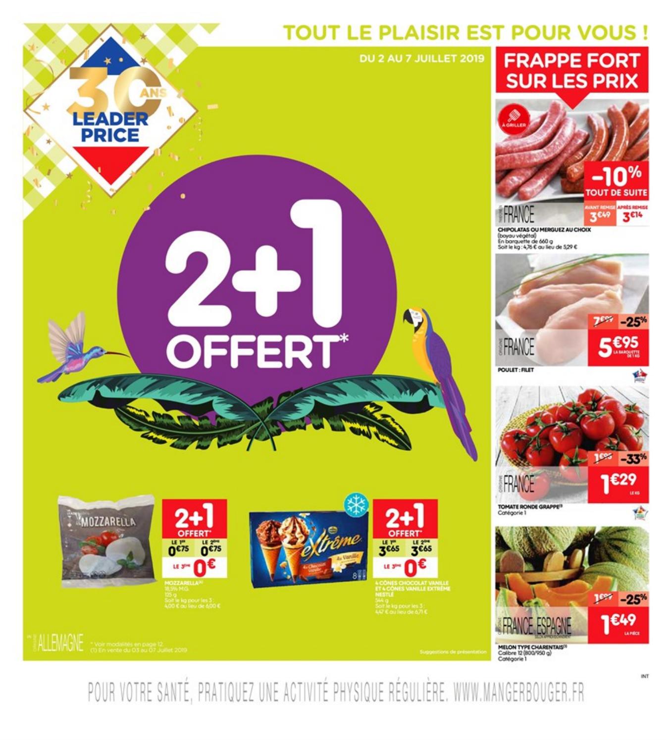Leader Price Frappe fort sur les prix by Ofertas Supermercados - Issuu