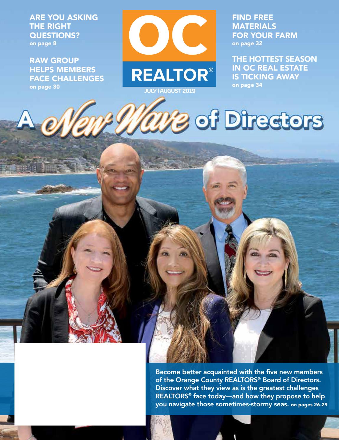 OC REALTOR®: July/August 2019 by Orange County REALTORS® - Issuu