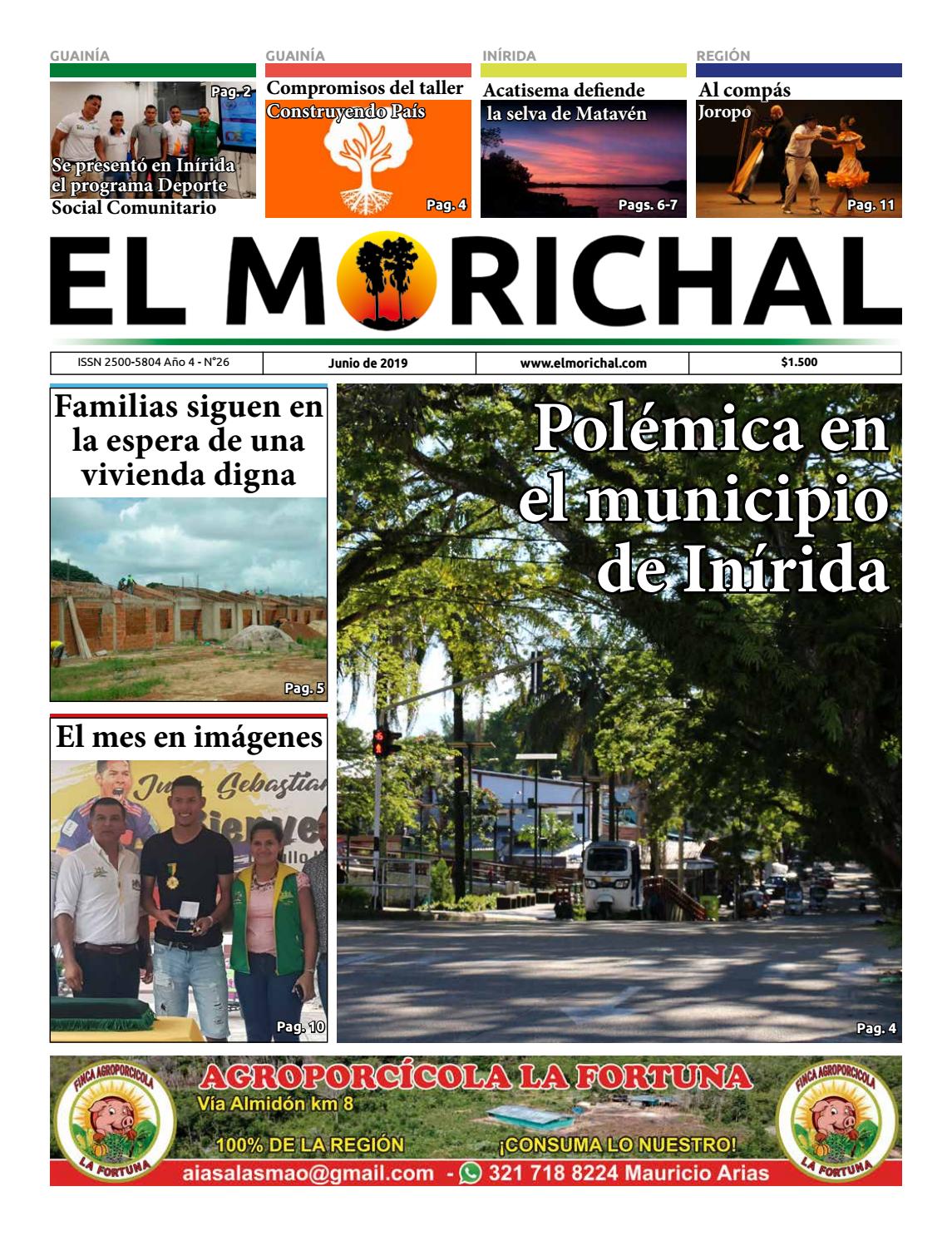 El Morichal N° 26 - Junio 2019 by El Morichal - Issuu