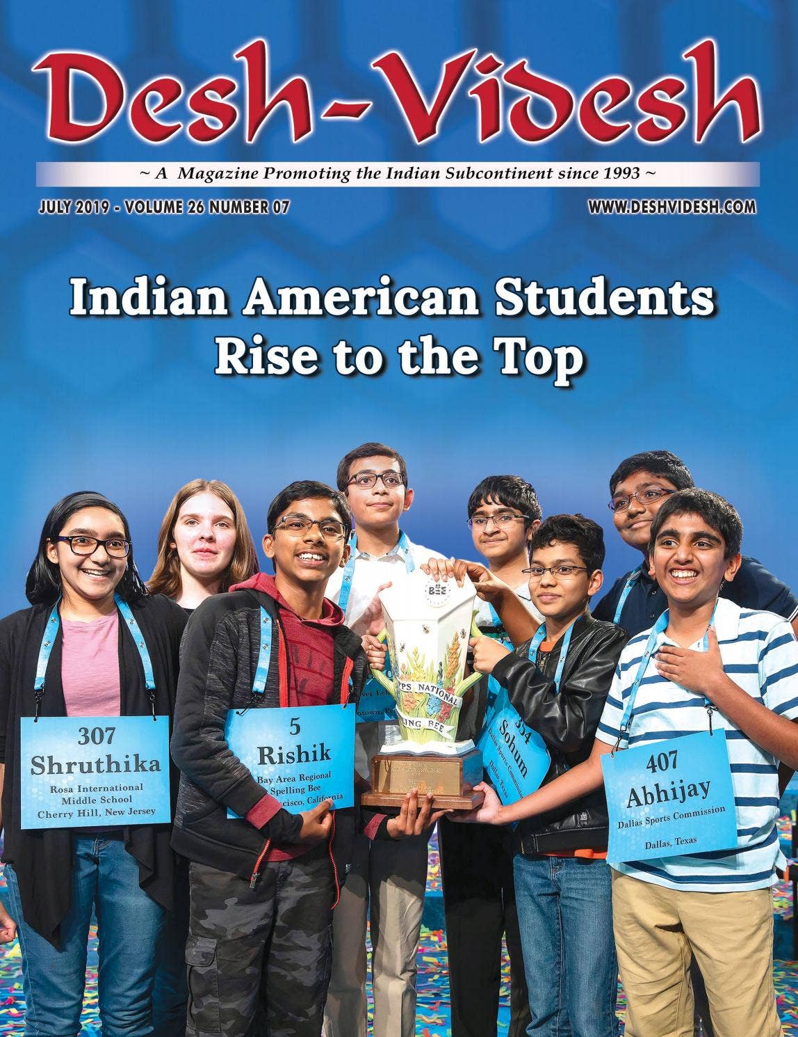Desh Videsh Magazine Indian American Students Rise to the Top by Desh ...