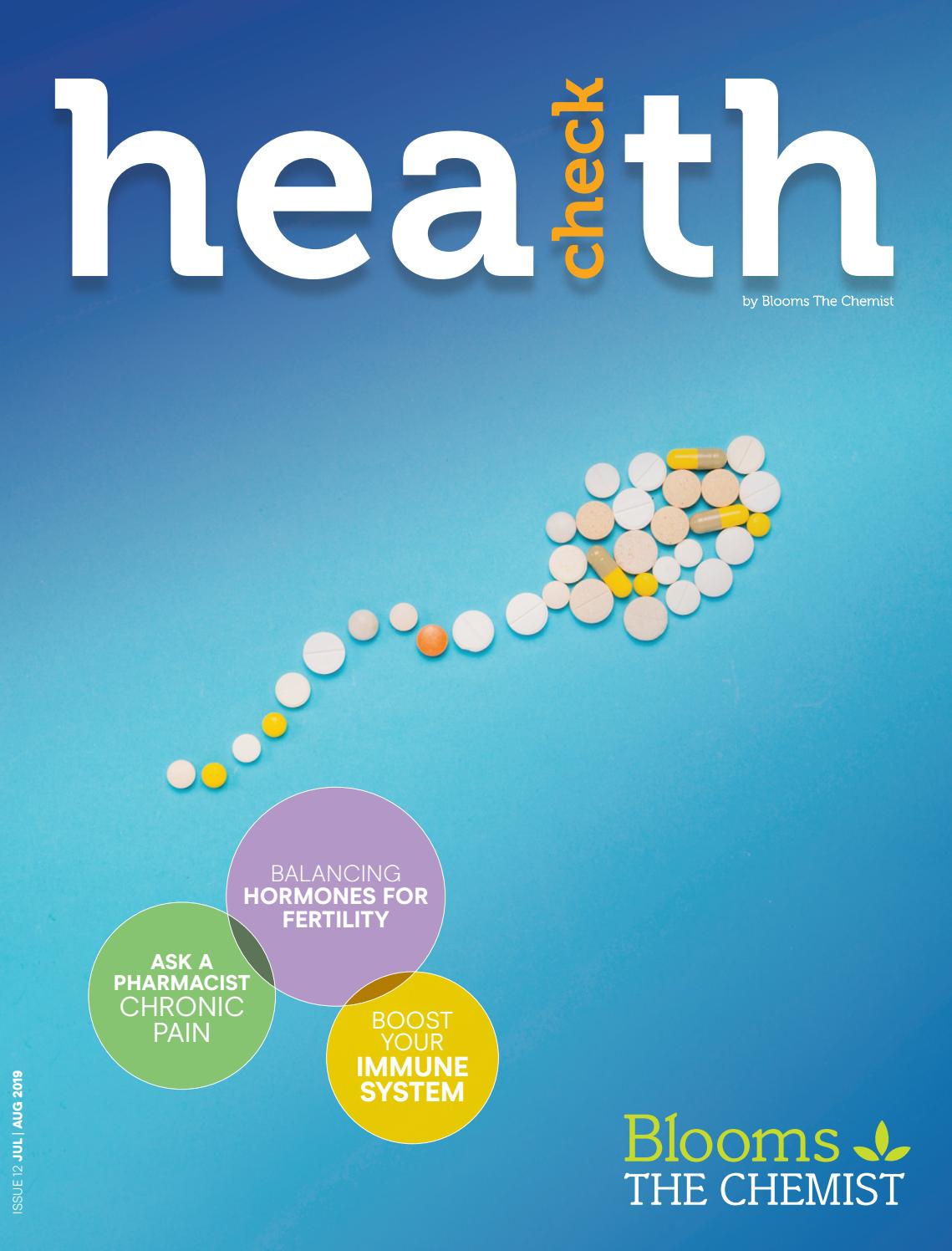 Health Check Magazine Issue 12 July - August 2019 by Blooms The Chemist ...