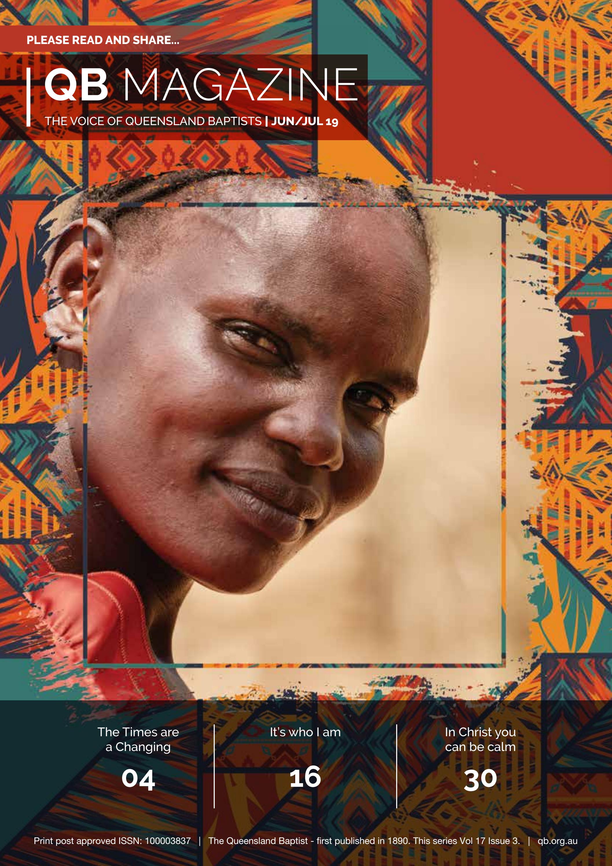 The QB Magazine June 2019 by Queensland Baptists - Issuu
