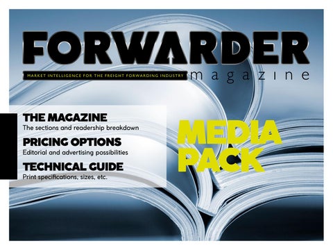FORWARDER magazine media pack by Freight Solutions - Issuu