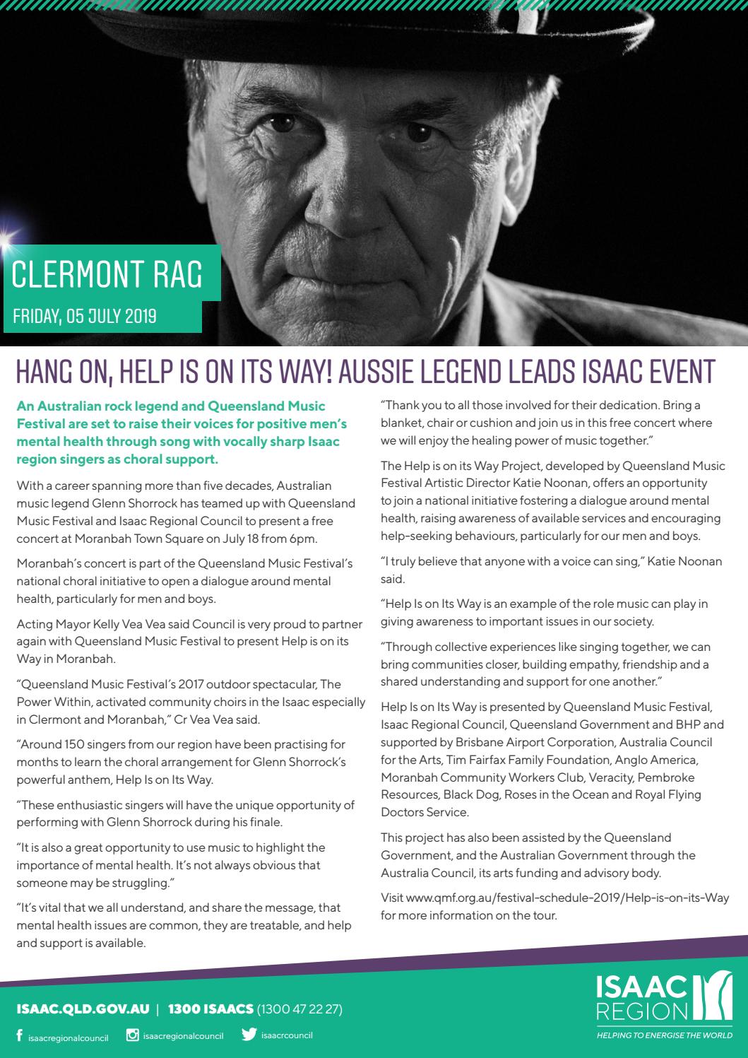 Clermont Rag 05 July 2019 by Isaac Regional Council - Issuu