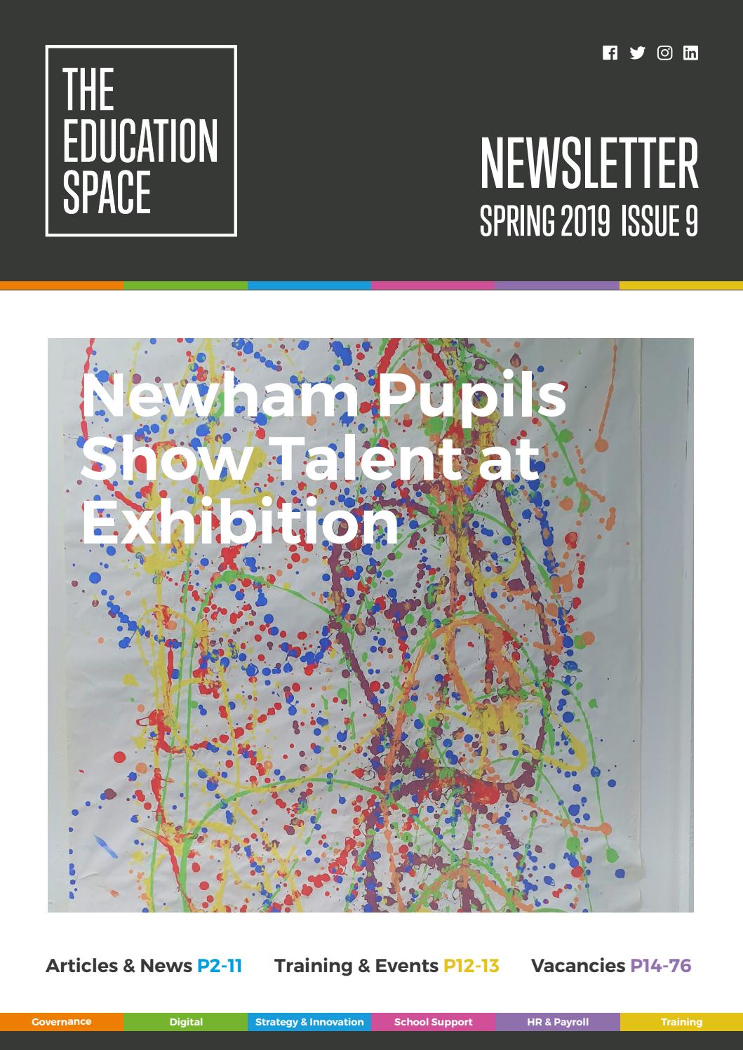 The Education Space - Newsletter 2019 - ISSUE 9 by The Education Space ...