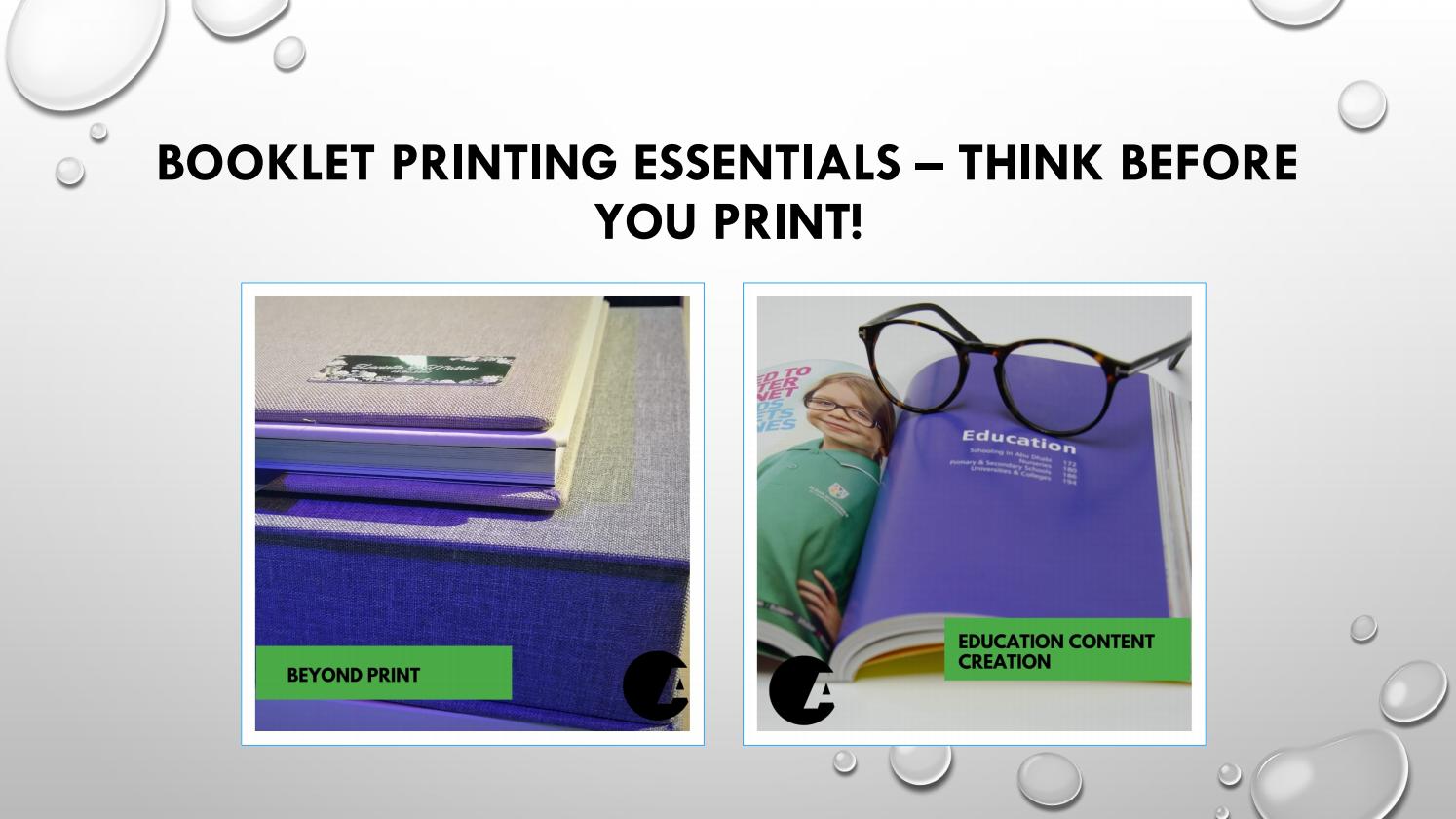 Booklet Printing Essentials by Atlas Printing Group - Issuu