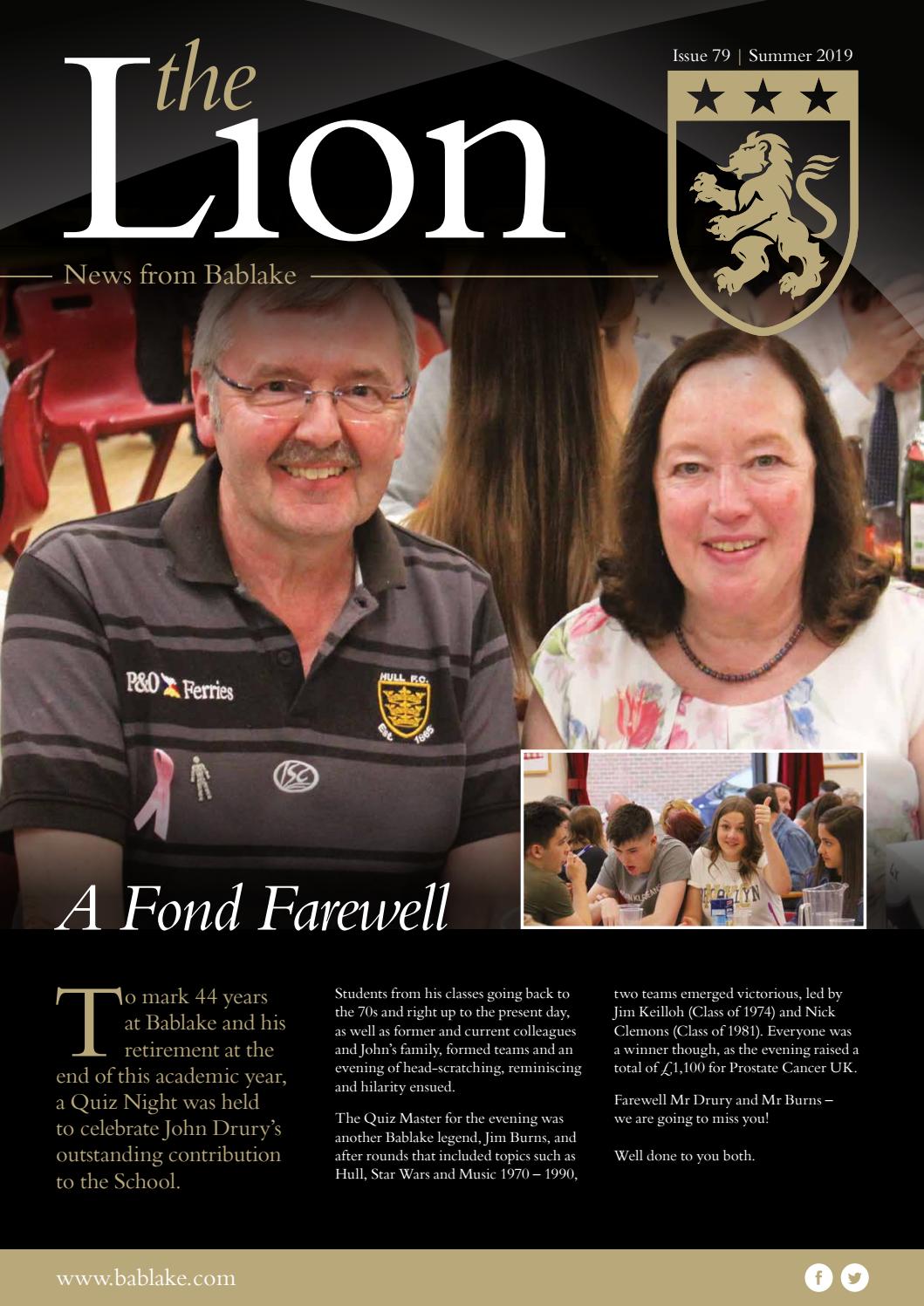 The Lion - Issue 79 by Bablake - Issuu