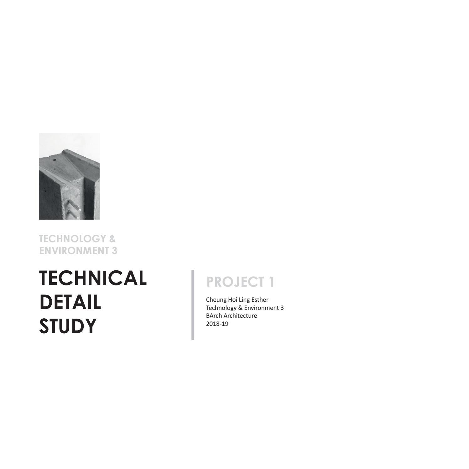 Experiencing Architecture: Technical detail Study by Esther Cheung - Issuu