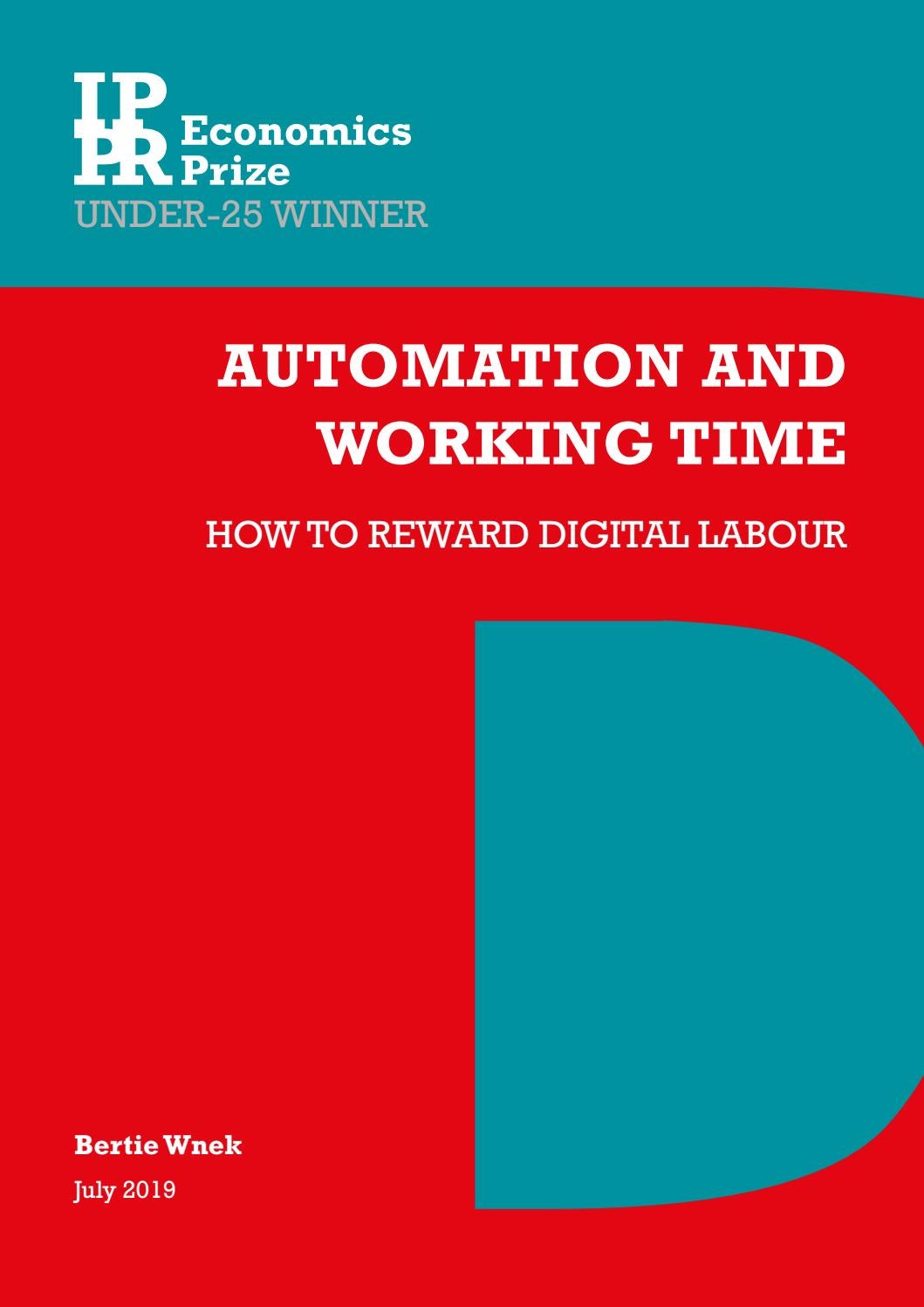 Automation and working time: How to reward digital labour by IPPR - Issuu