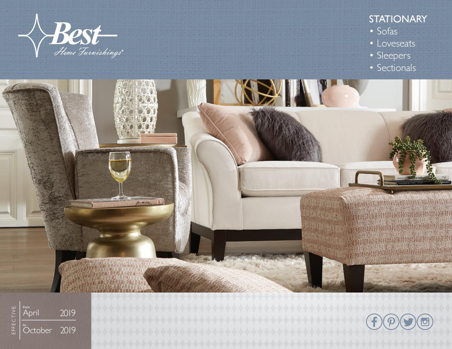 Best Home Furnishings Stationary - Spring 2019 Catalog by Best Home ...