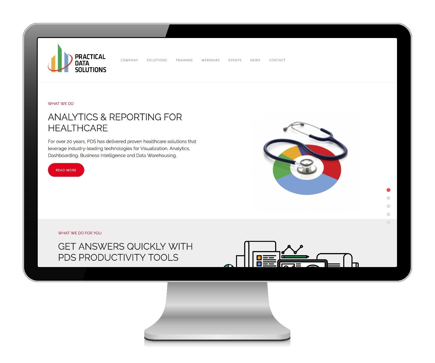 Practical Data Solutions Website by New Leaf Graphic Design - Issuu