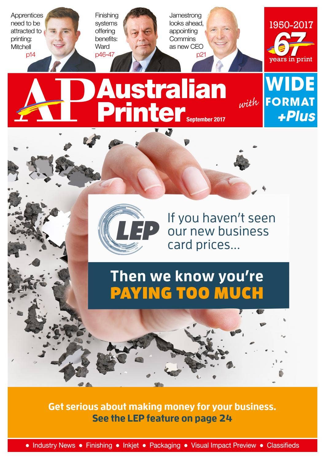 Australian Printer September 2017 by The Intermedia Group - Issuu