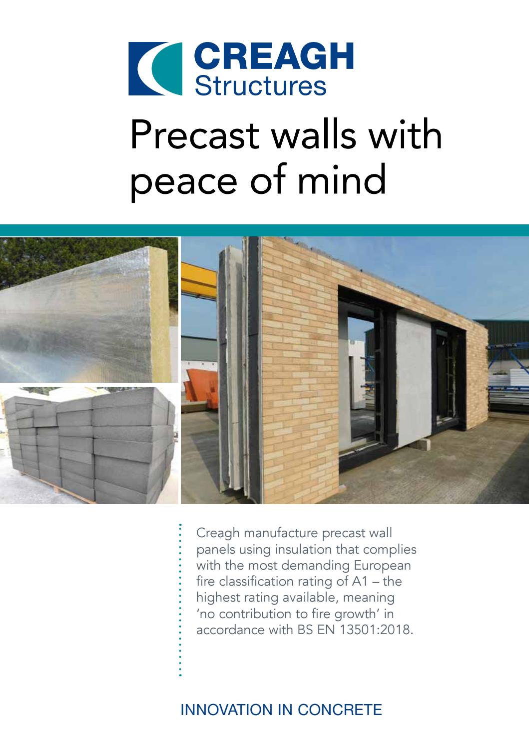 Precast walls with peace of mind by creaghconcrete - Issuu