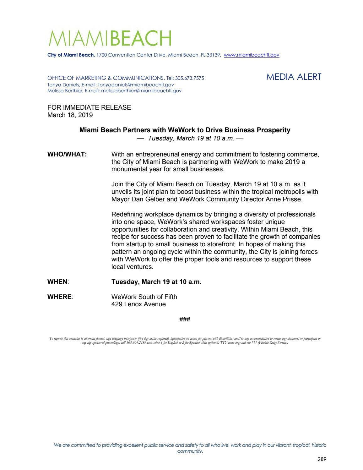 Marketing & Communications Annual Recap: Fiscal Year 2019 by City of ...