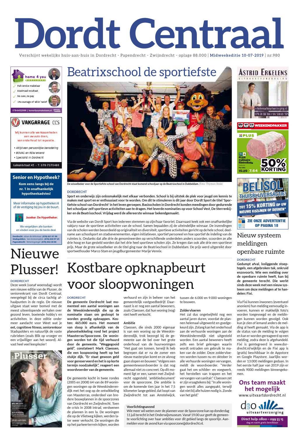 Midweekeditie Week 28 2019 by DordtCentraal - Issuu