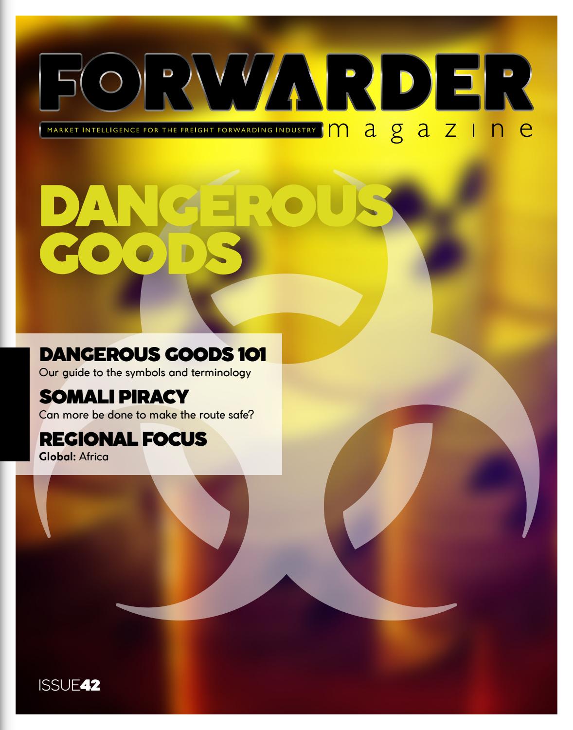 FORWARDER magazine issue 42, 'Hazardous & dangerous goods' by Freight ...