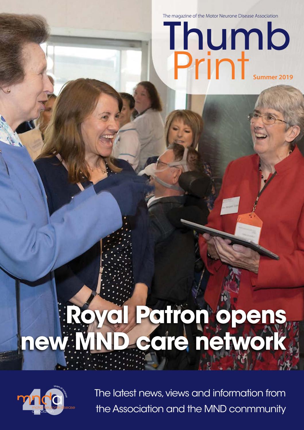 Thumb Print - Summer 2019 by MND Association - Issuu