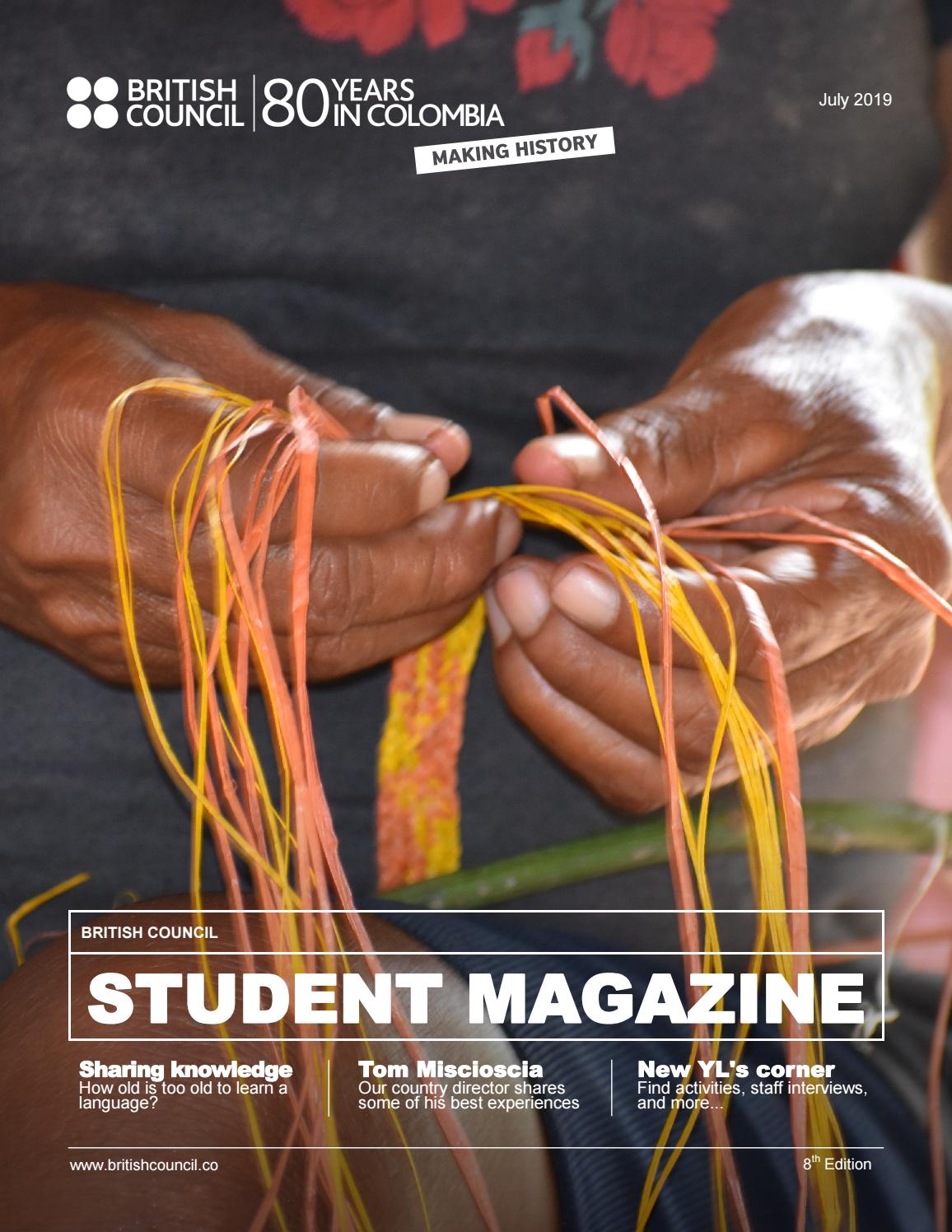 Student Magazine - 8th edition by British Council - Issuu