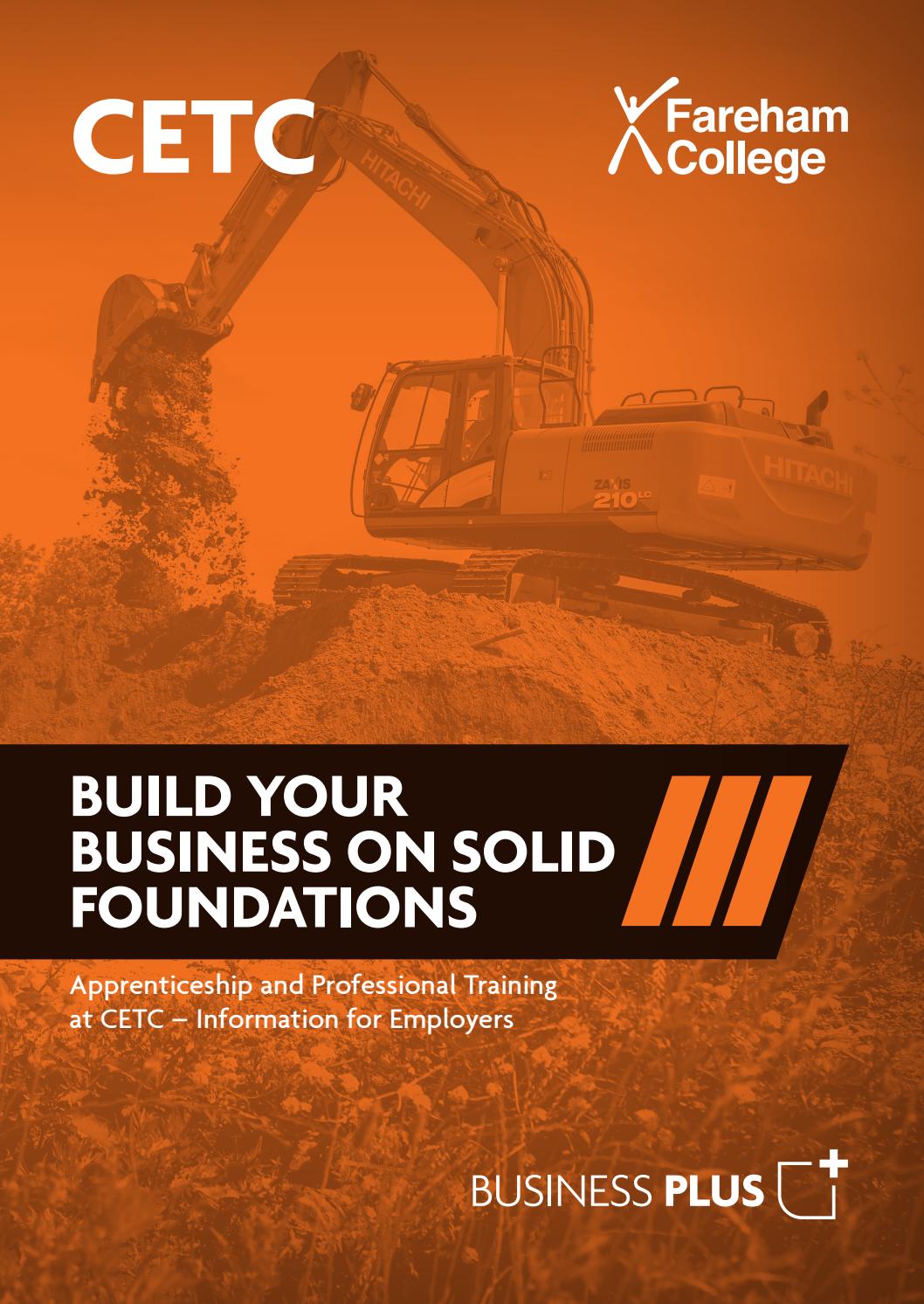 CETC Civil Engineering Training Centre Brochure by Fareham College - Issuu