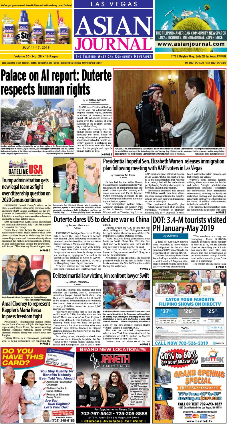 071119 - Las Vegas Edition by Asian Journal Community Newspapers - Issuu