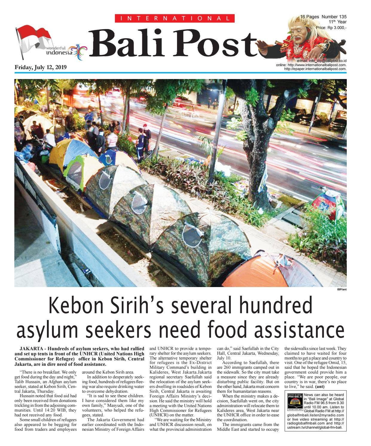Edition Friday, July 12, 2019 | International Bali Post by e-Paper KMB ...