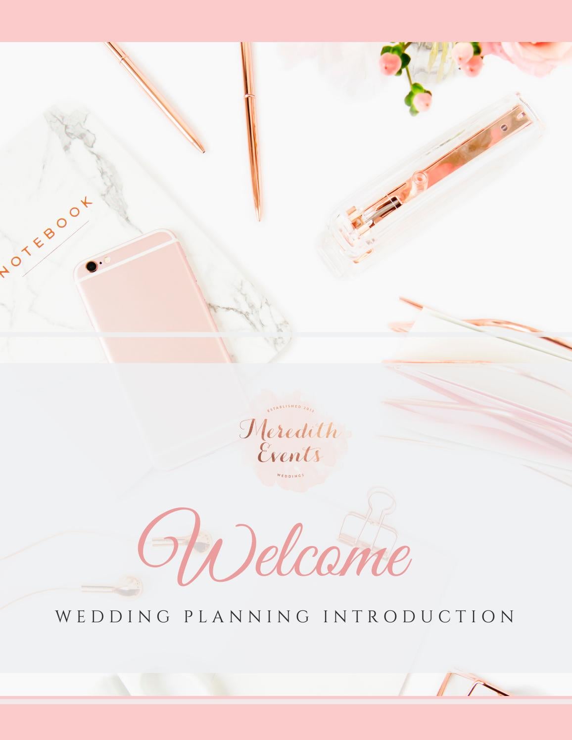 Meredith Events Welcome Kit by Meredith Events - Issuu